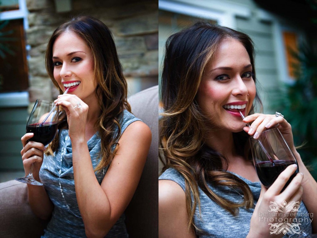 WineStraws...Drink Red. Smile White. - Bethann Greenberg Photography